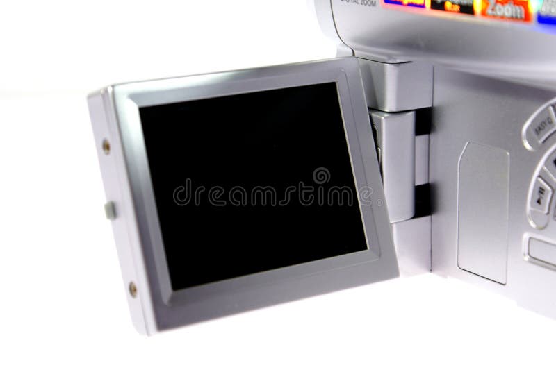 Mini DV Screen stock image. Image of video, merchandise - 2076129
