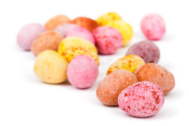 Mini easter eggs stock photo. Image of closeup, horizontal - 7588418