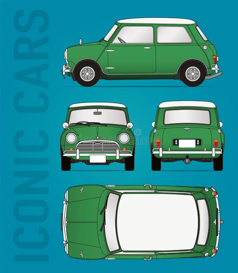 Mini Cooper Vector Ilustraciones Stock, Vectores, Y Clipart – (135 ...
