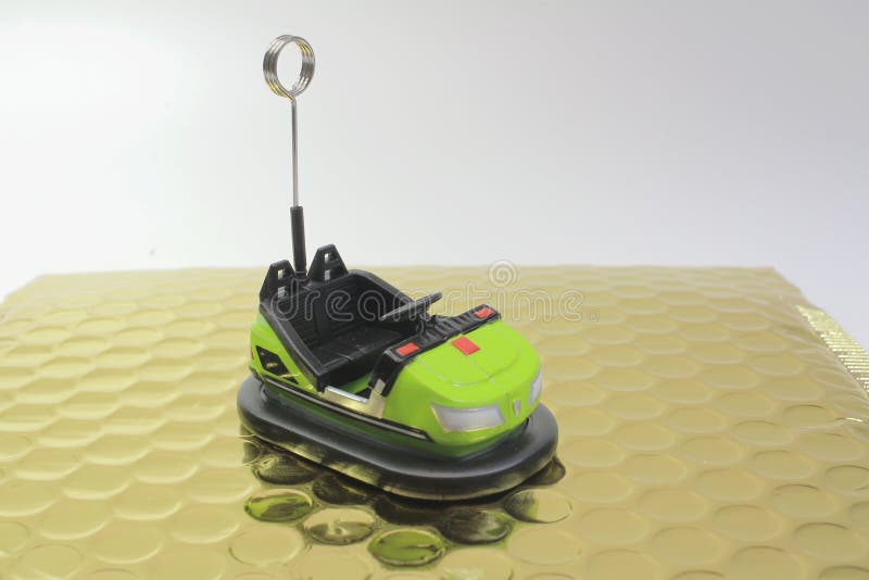 The Mini Figure of a Bumper Car Stock Image - Image of childhood, kids ...