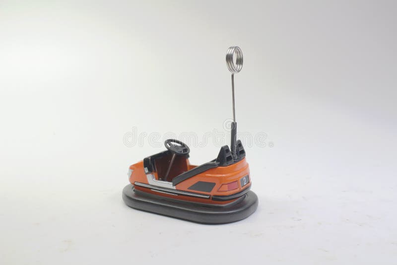 The Mini Figure of a Bumper Car Stock Photo - Image of gray, amusement ...