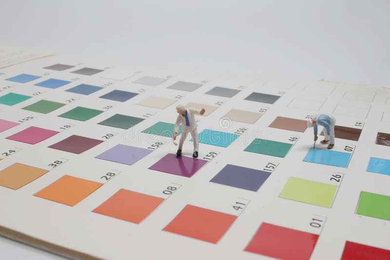 A Mini Figure Print the Color Tone Stock Photo - Image of figure ...