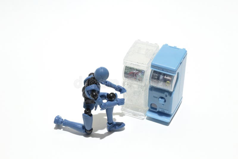 Mini Figure Shopping Capsule Toy Vending Machines Editorial Photo ...