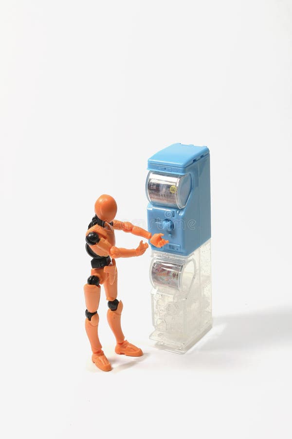 Mini Figure Shopping Capsule Toy Vending Machines Editorial Photography ...