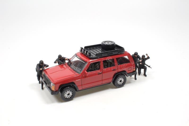 A Mini Figure of Specialized Police Unit Stock Image - Image of ...
