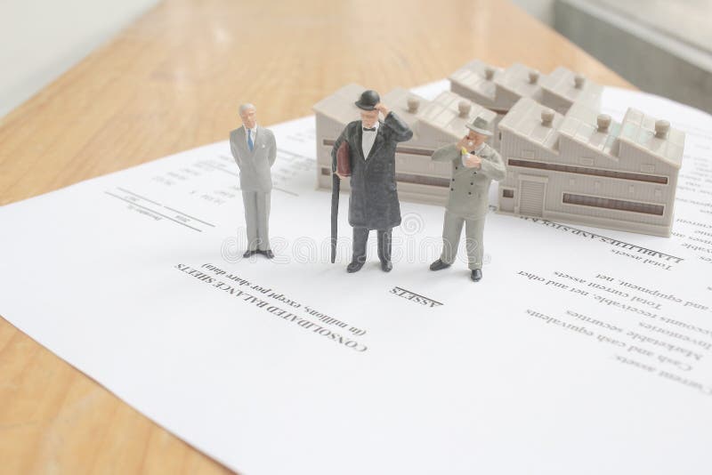 Figure of Balance Scale on a White Background Stock Image - Image of ...