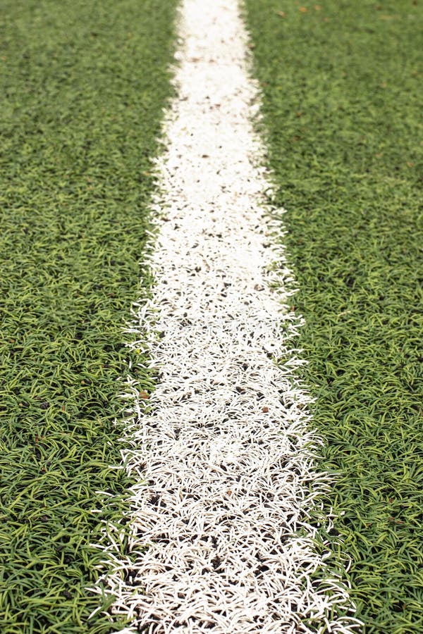 Mini Football, Soccer Artificial Turf, White Stripe, Marking Stock ...