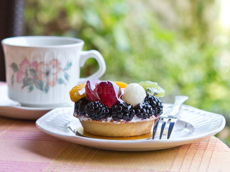 Mini fruit tart stock photo. Image of candy, flour, dessert - 31057994