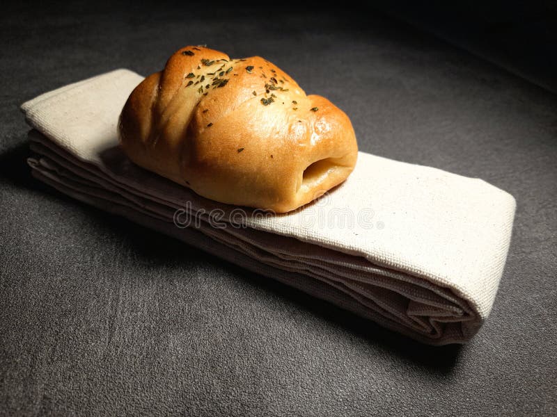 Mini Garlic Bun Fresh Feom Oven Stock Photo - Image of garlic, fresh ...