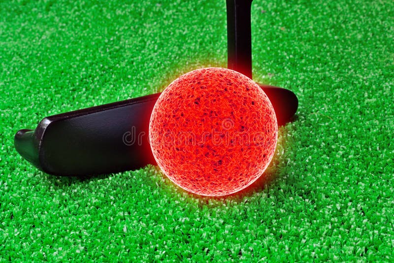 Mini Golf stock photo. Image of colors, abstract, dimples - 20970134