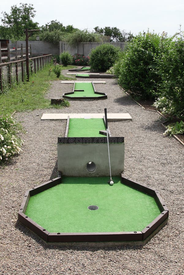 Mini golf area stock photo. Image of hobby, outdoors - 14938240