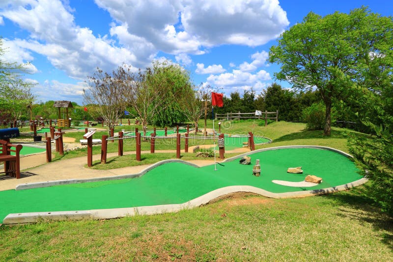 Mini Golf Course stock image. Image of states, entertainment - 53769275