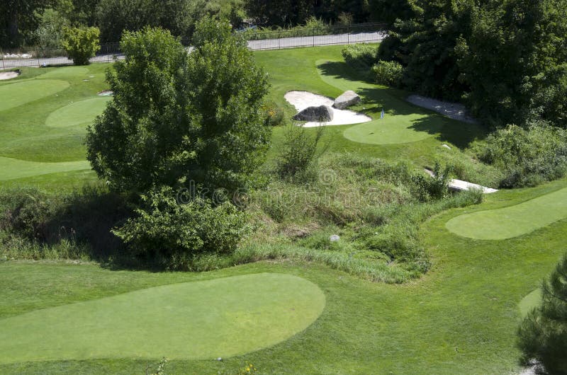 Mini golf course stock photo. Image of nice, designs - 43600816