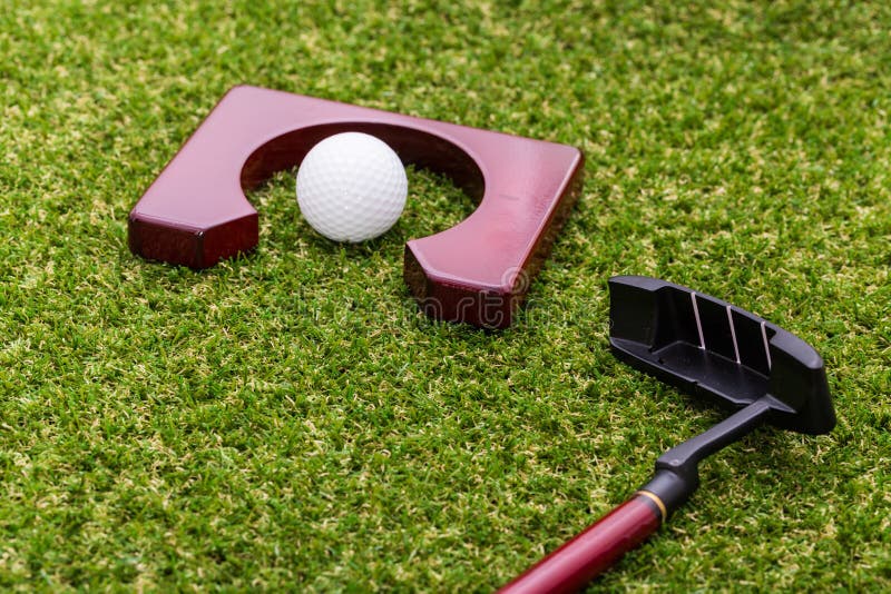 Mini golf equipment stock photo. Image of miniature, putt - 58169044