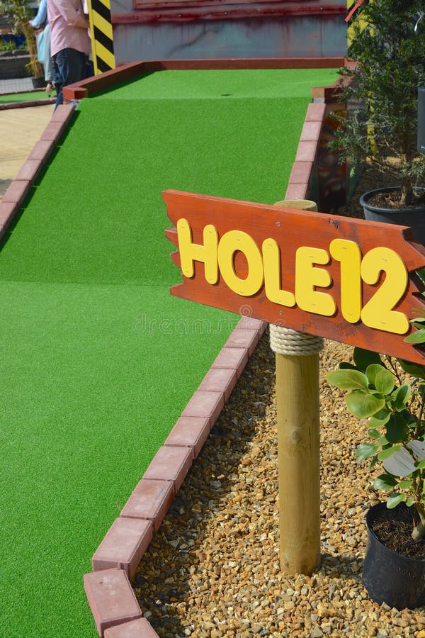 Sign Twelve 12 Golf Hole Stock Photos - Free & Royalty-Free Stock ...