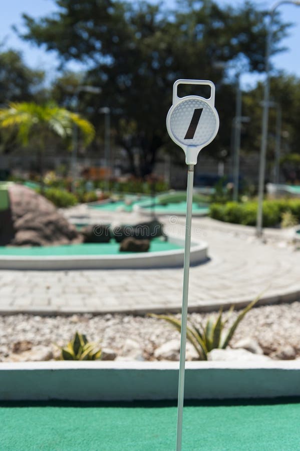 Mini Golf Hole Marker Outdoors Stock Photos - Free & Royalty-Free Stock ...