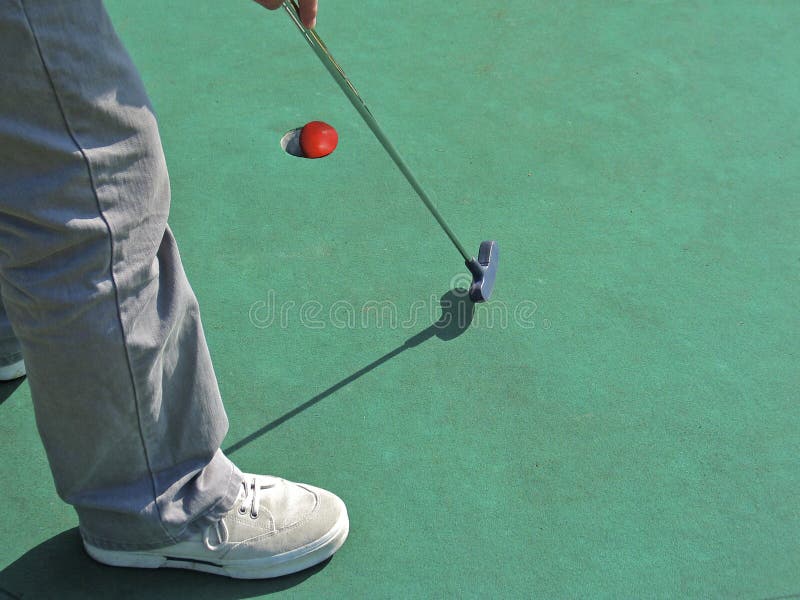 Mini golf stock image. Image of mini, leisure, game, playing - 43572001