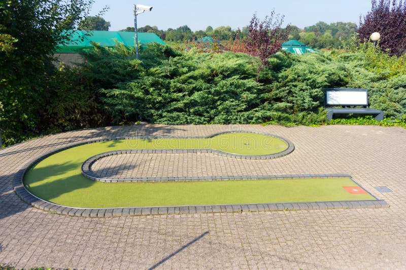 Mini golf editorial stock photo. Image of mini, malta - 44257558