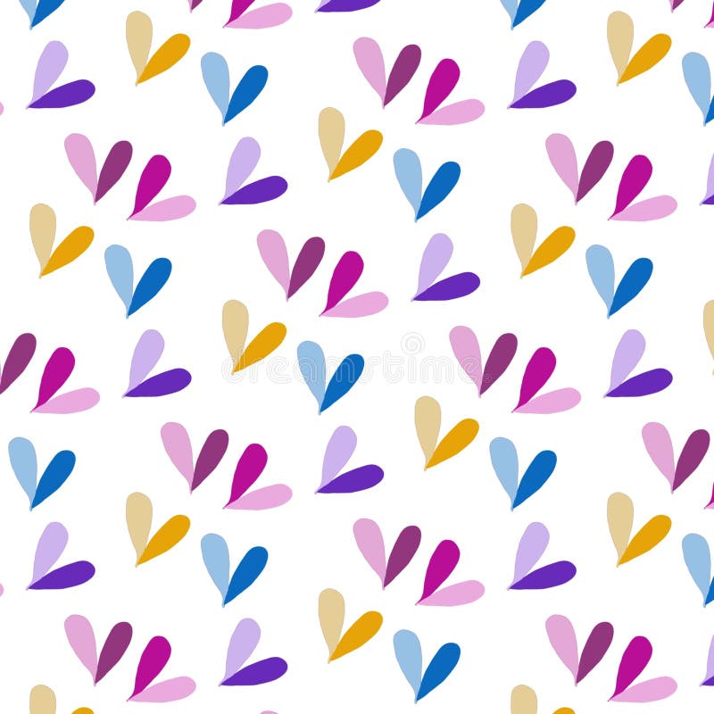 Mini Heart and Colourful, Romantic Background, Heart Pattern Stock ...