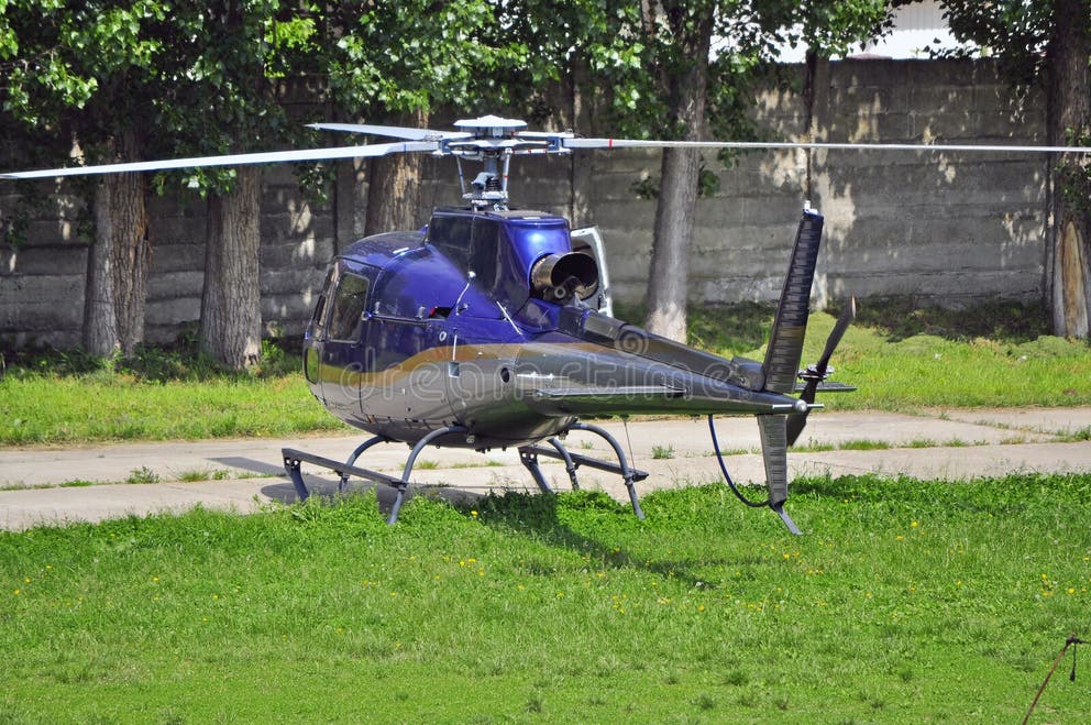 Mini helicopter stock image. Image of helicopter, harbor - 19709385