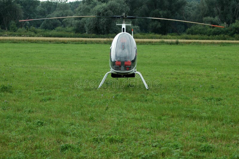 Mini helikopter stock foto. Image of reis, lucht, luchtvaart - 189160