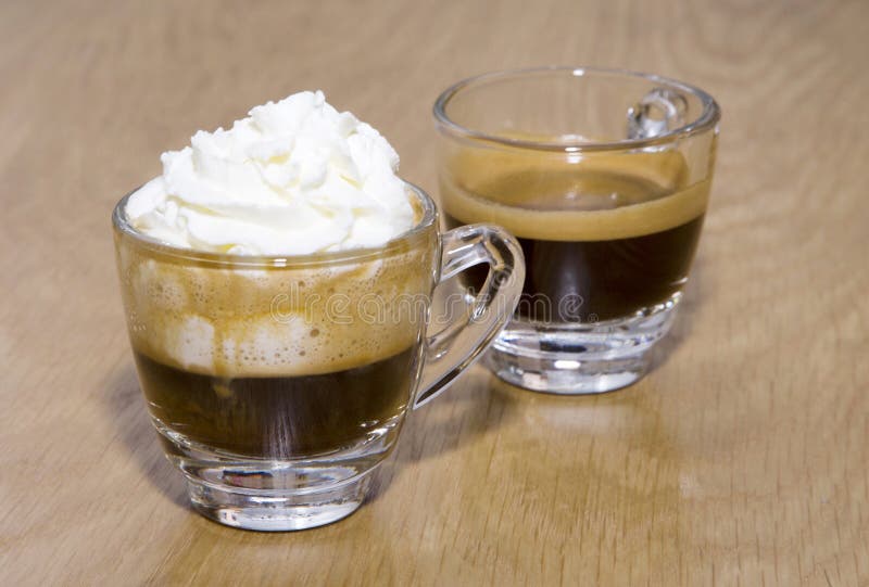 Mini hot coffee stock image. Image of meal, coffee, close - 21602669