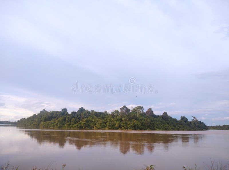 Mini Island with Mini Trees Stock Photo - Image of island, rock: 71648496