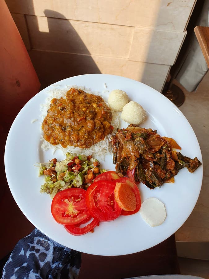 Mini Lunch plate stock image. Image of plate, delicious - 206904623