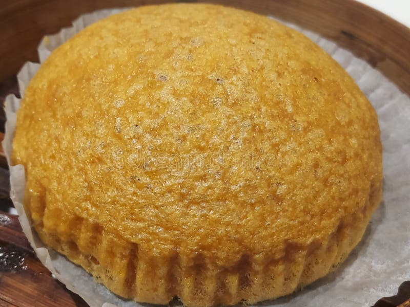 Mini Malay Cake Serving in Chinese Restaurant in Hong Kong Stock Image ...