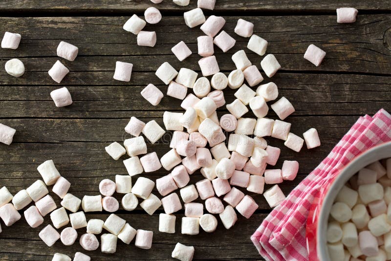 Mini marshmallows stock photo. Image of sticky, sugary - 61337640