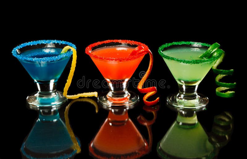 Mini Martinis stock photo. Image of alcohol, delicious - 23644674