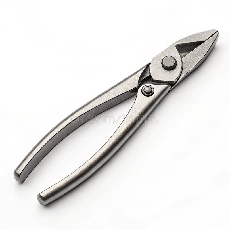 Mini Metal Shear for Cutting Sheets Stock Illustration - Illustration ...