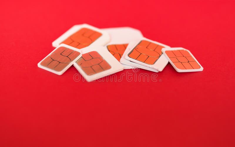 Mini Micro and Nano Sim for Phone Stock Photo - Image of mini, mobile ...