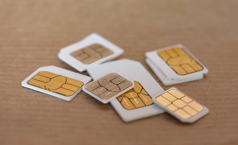 Mini Micro and Nano Sim for Phone Stock Photo - Image of trio ...