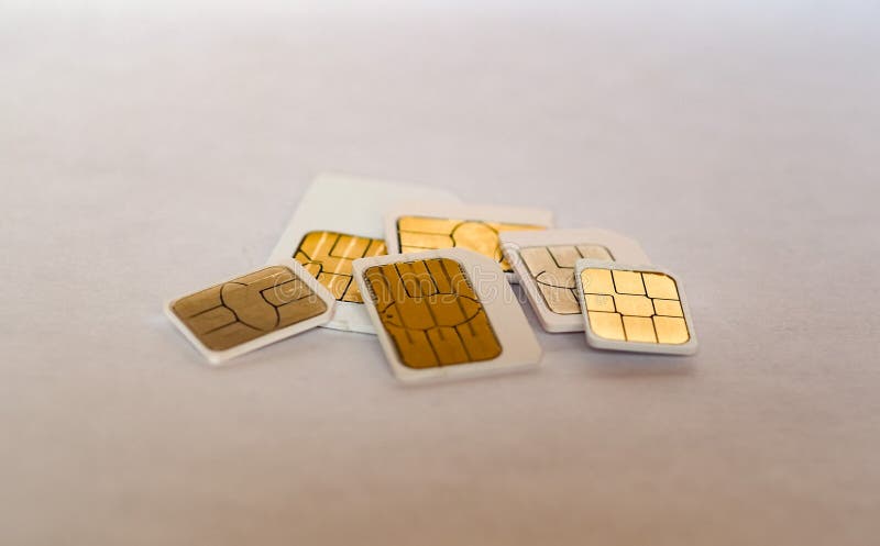 Mini Micro and Nano Sim for Phone Stock Photo - Image of technological ...