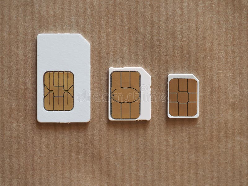 Mini micro and nano sim stock image. Image of technological - 162705233