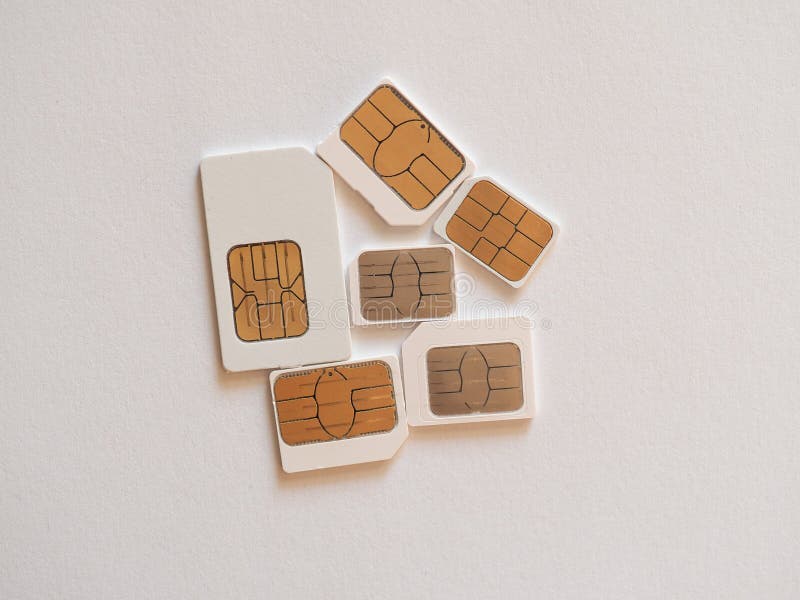 Mini micro and nano sim stock image. Image of technological - 162705233