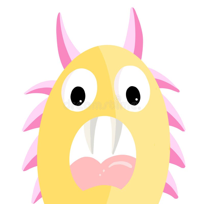 Mini Monster Fictional Imaginary Characters Cartoon Stock Illustration ...