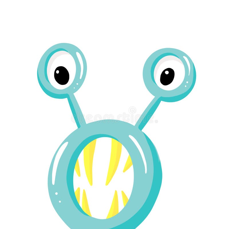 Mini Monster Fictional Imaginary Characters Cartoon Stock Illustration ...