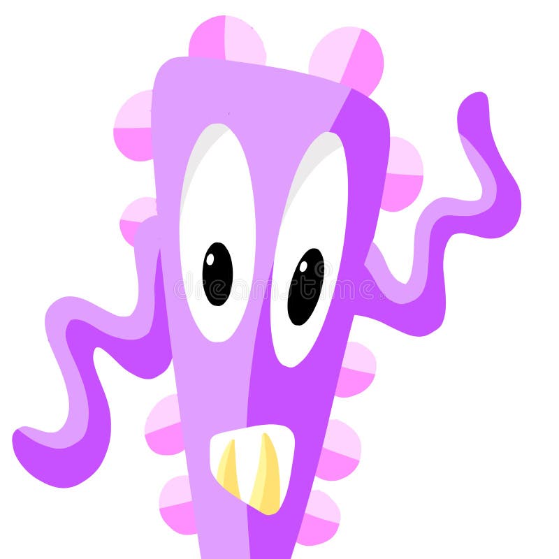 Mini Monster Fictional Imaginary Characters Cartoon Stock Illustration ...