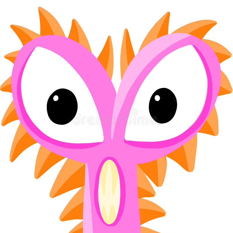 Mini Monster Fictional Imaginary Characters Cartoon Stock Illustration ...