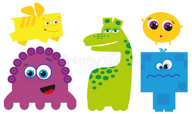 Mini_monsters stock vector. Illustration of flying, kind - 23781057