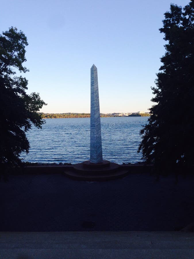 A mini Monument editorial stock photo. Image of replical - 70585888