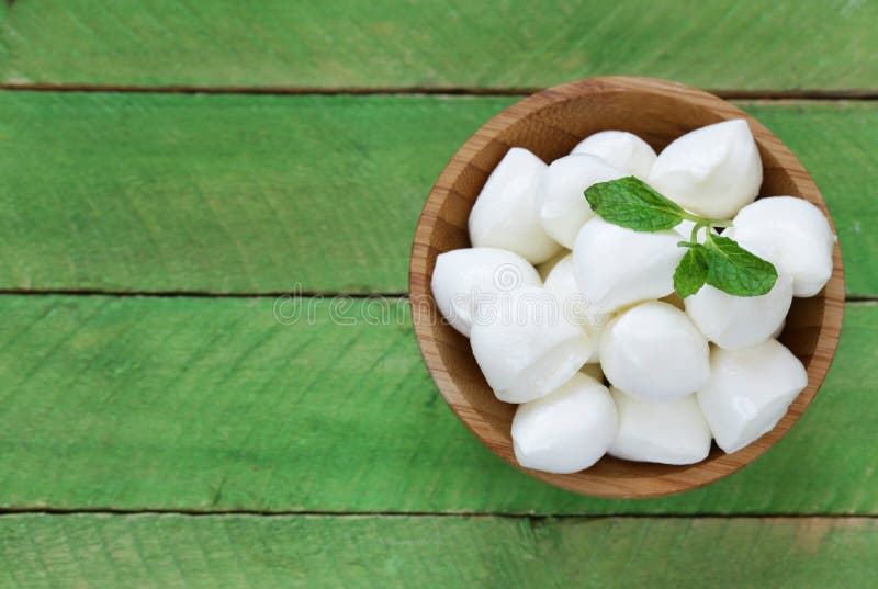 Mini mozzarella cheese stock image. Image of cheese, balls - 81392909