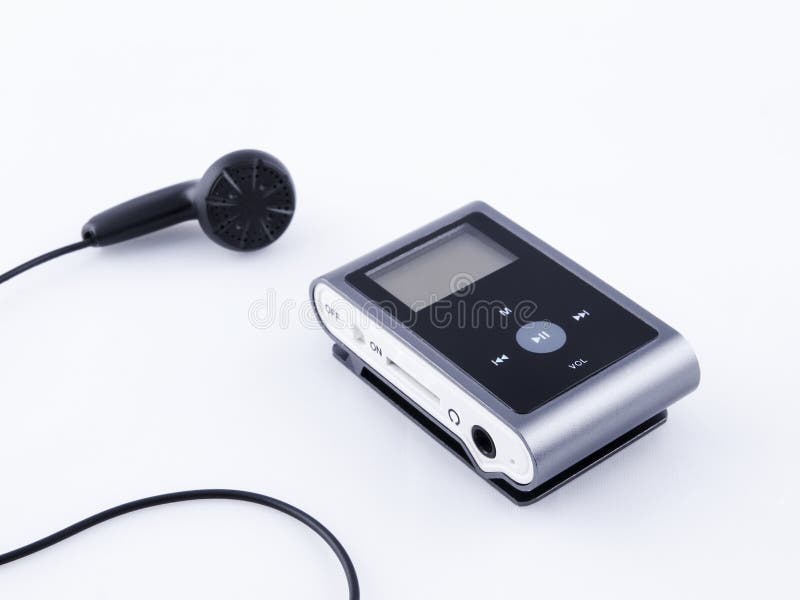 Mini MP3 portable Music stock image. Image of portable - 39196025
