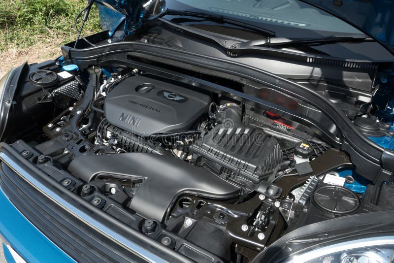 Mini New Countryman 2018 Engine Editorial Stock Image - Image of ...