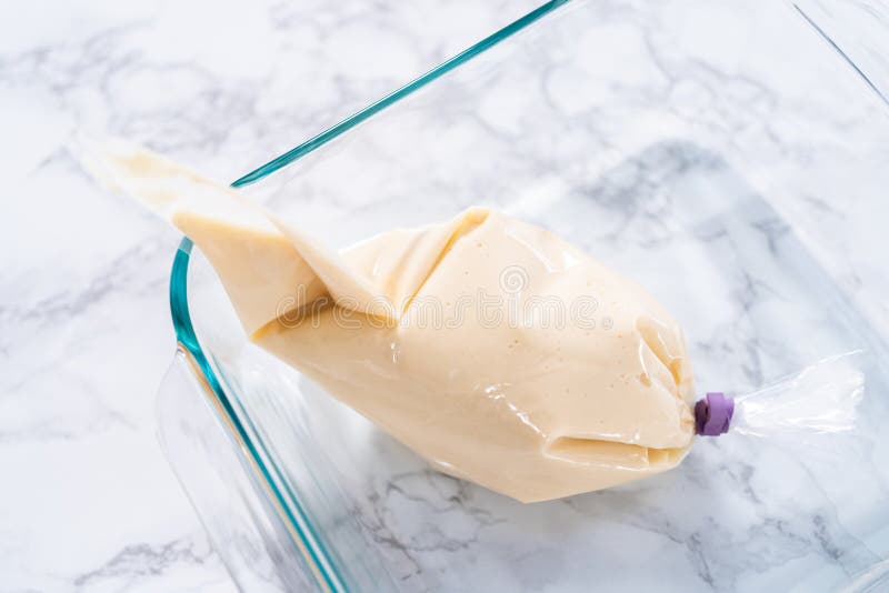 Mini pancake cereal stock photo. Image of making, panckake - 277571244