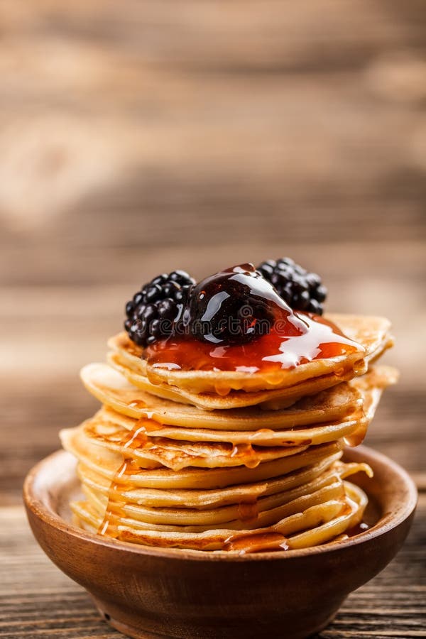 Mini pancakes stock photo. Image of berry, cuisine, pancakes - 33238378