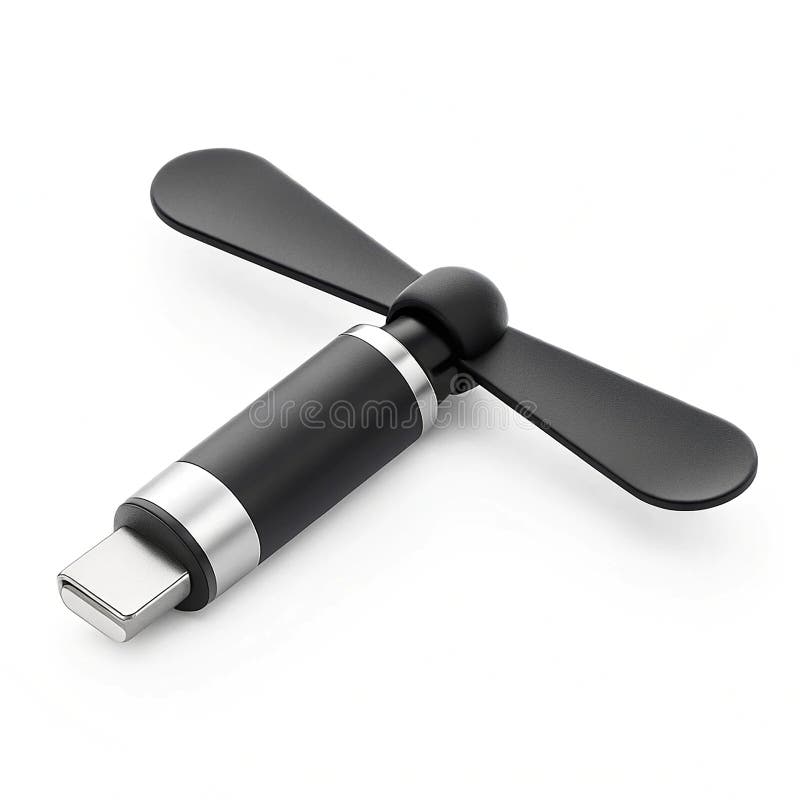 Compact Mini Mobile Phone Fan Stock Illustrations – 4 Compact Mini ...