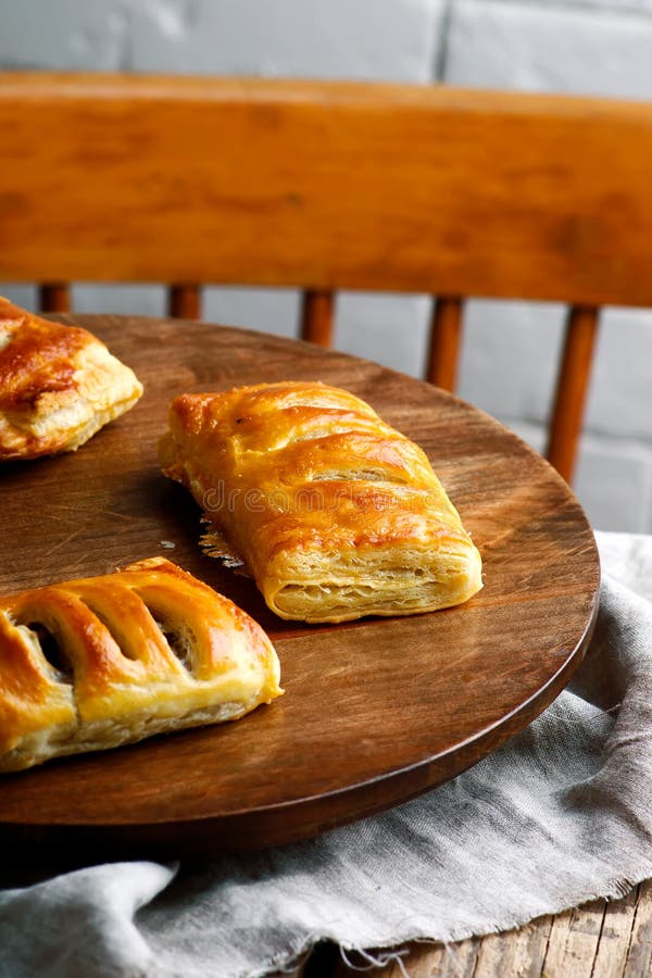 Mini Pies with Meat.style Rustic Stock Image - Image of traditional ...